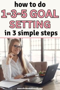 What is 1-3-5 Goal Setting and How Does it Work? - Dividends Diversify