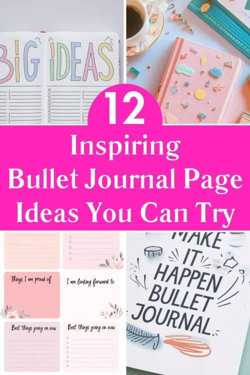12 Practical Bullet Journal Page Ideas for Personal Growth and ...