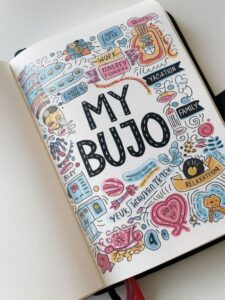 12 Inspirational Bullet Journal Cover Page Ideas - Dividends Diversify